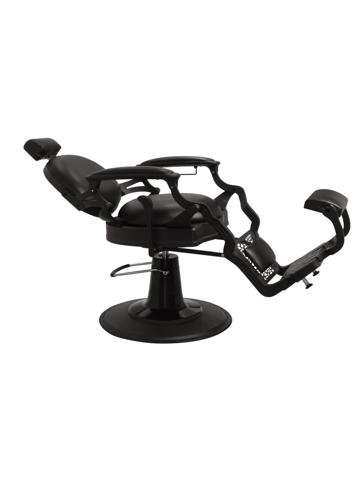 Fauteuil barbier BARON noir JACQUES SEBAN